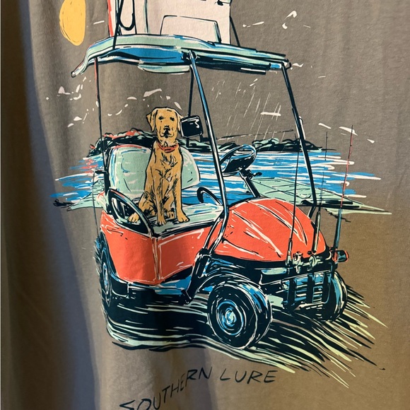 Southern Lure | Shirts | Nwt Southern Lure Mens Granite Fishing Cart ...